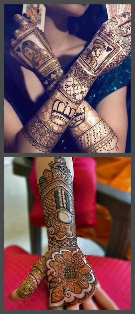12 Adorable Western Mehendi Designs That You Should Try